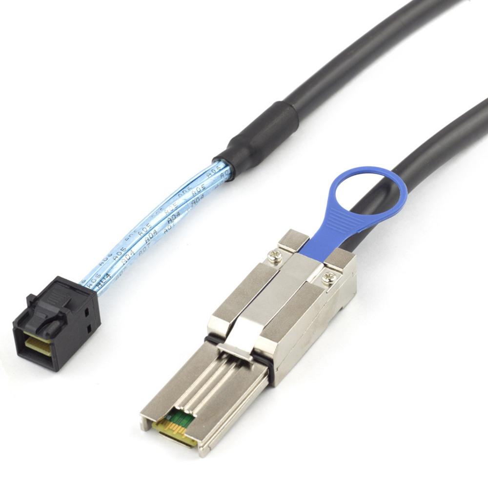 Internal HD Mini SAS SFF-8643 4i to External Mini SAS SFF-8088 26P Cable