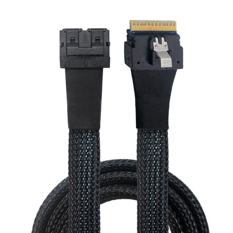 SlimSAS SFF-8654 8i to Internal HD Mini SAS SFF-8643 8x 72P Cable