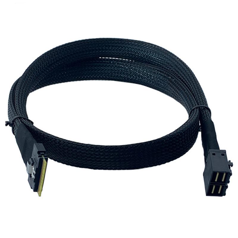 SlimSAS SFF-8654 8i to Internal HD Mini SAS SFF-8643 8x 72P Cable
