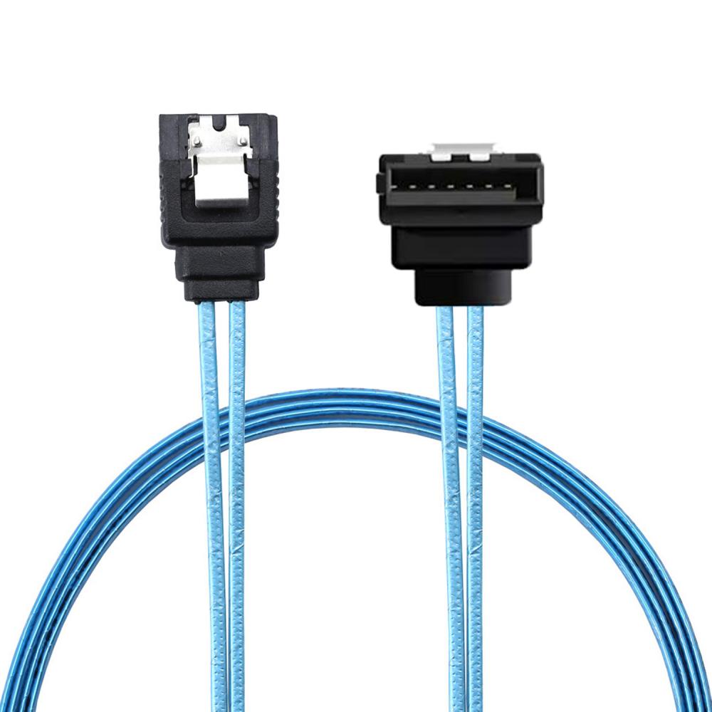 SATA 7Pin to SATA 7Pin Cable, Straight to Right Angle