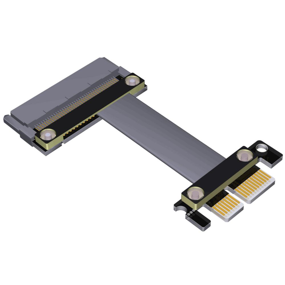 PCIe 3.0 x1 Male to U.2 SFF-8639 SSD Extension Cable